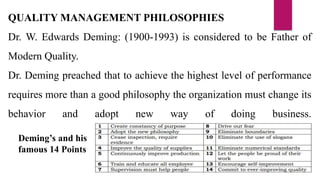 Total quality management (TQM) | PPTX