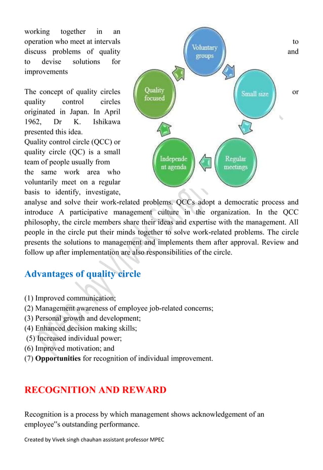 Total quality management unit 2 | PDF