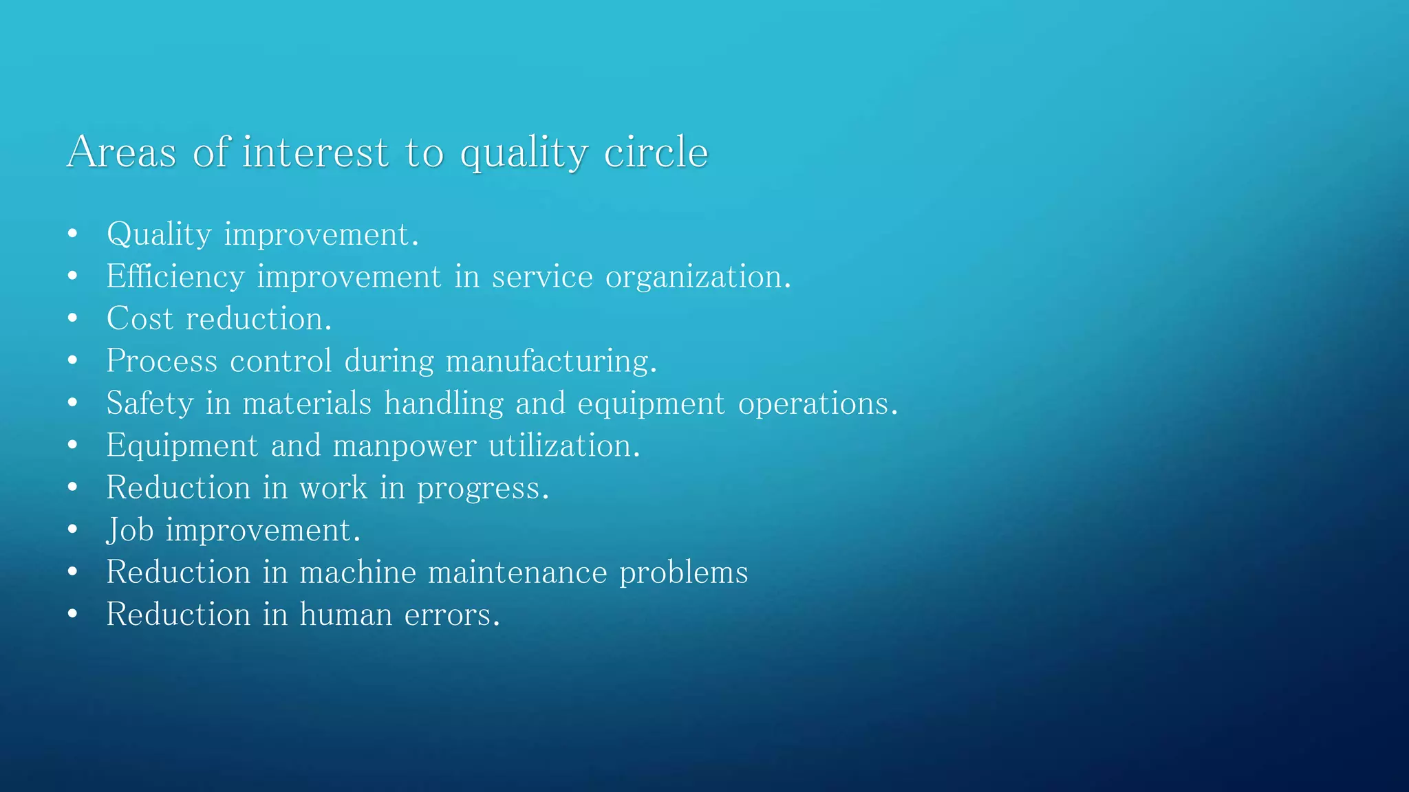 Total quality management vs quality circles, tools | PPTX