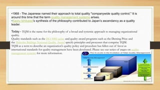 Total Quality Management | PPT