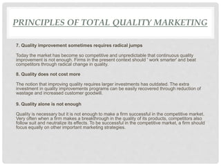 Total quality marketing | PPTX