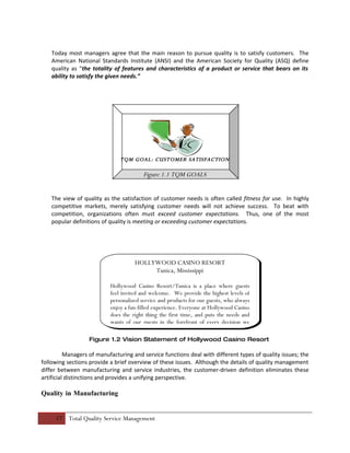 Total Quality Service Management Book 1 | DOC