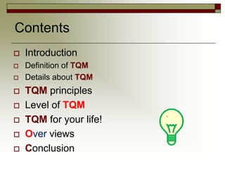 Totalqulitymanagementtttuuu 090419050123-phpapp01 (1) | PPT