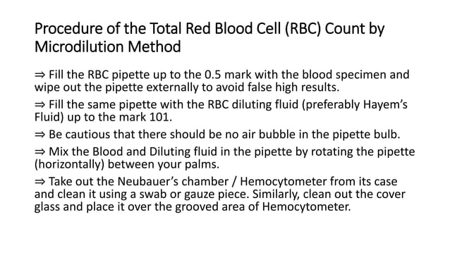 TOTAL RBC COUNT.pptx