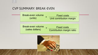Total revenue cost volume and even break relationship.pptx