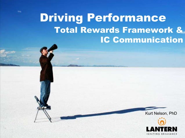 Total rewards communication & framework overivew 2015 | PPTX