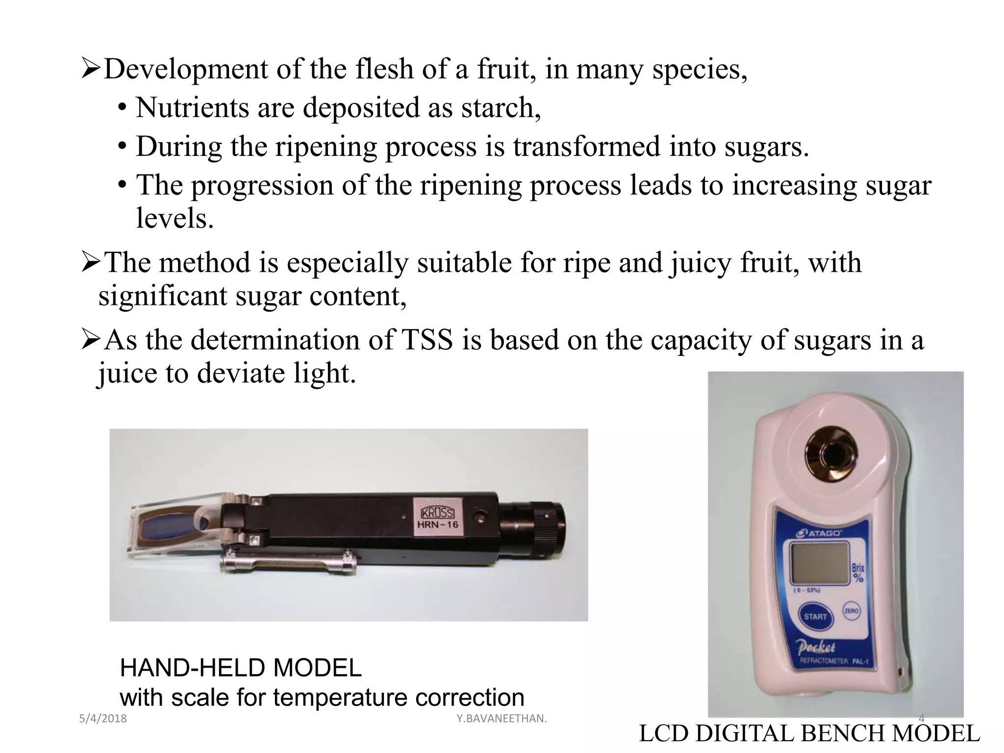 Total soluble solid | PPTX