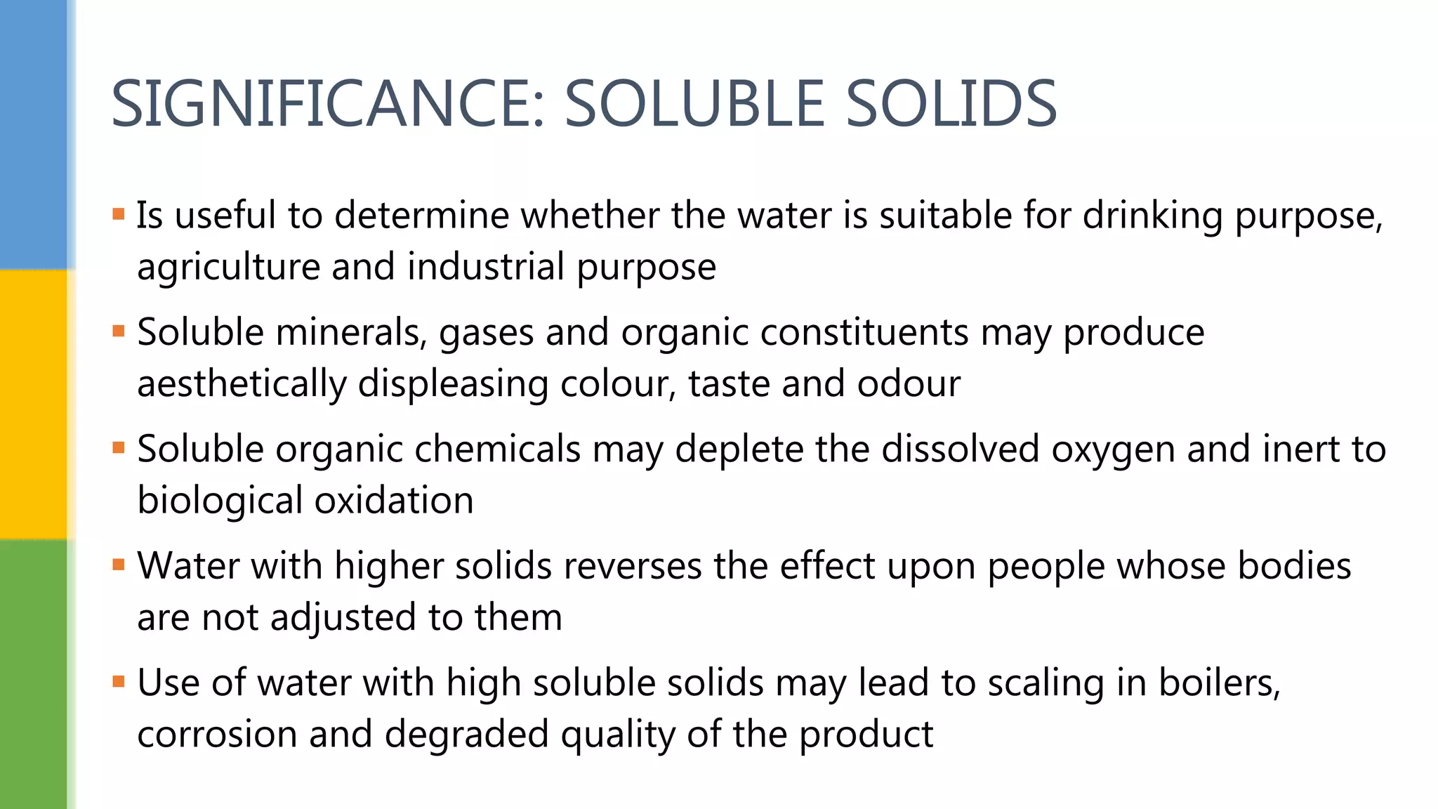 Total soluble solids and Total suspended solids | PPTX