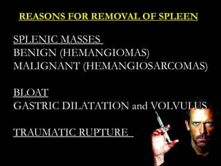 Total splenectomy | PPT
