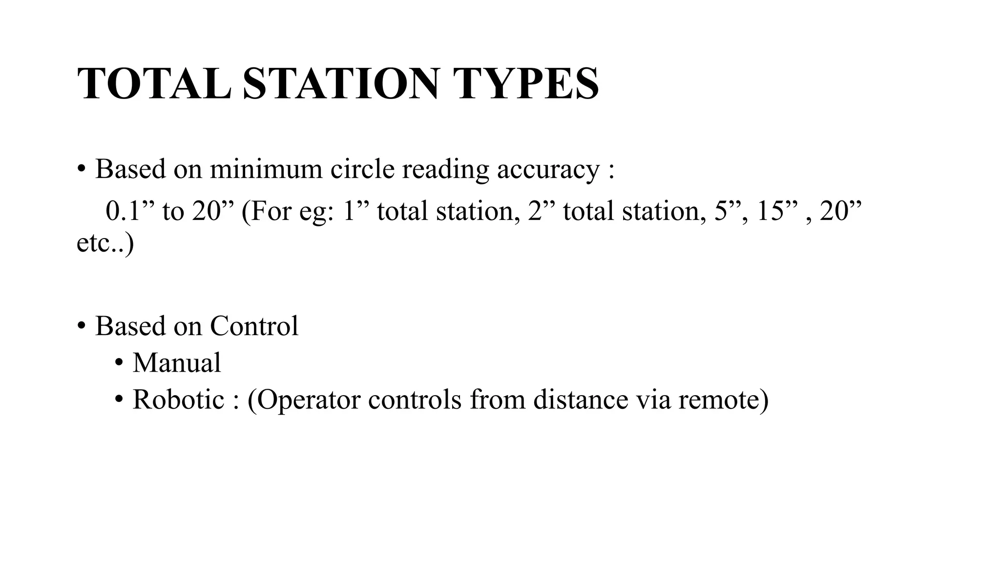 Total station Surveying | PPTX