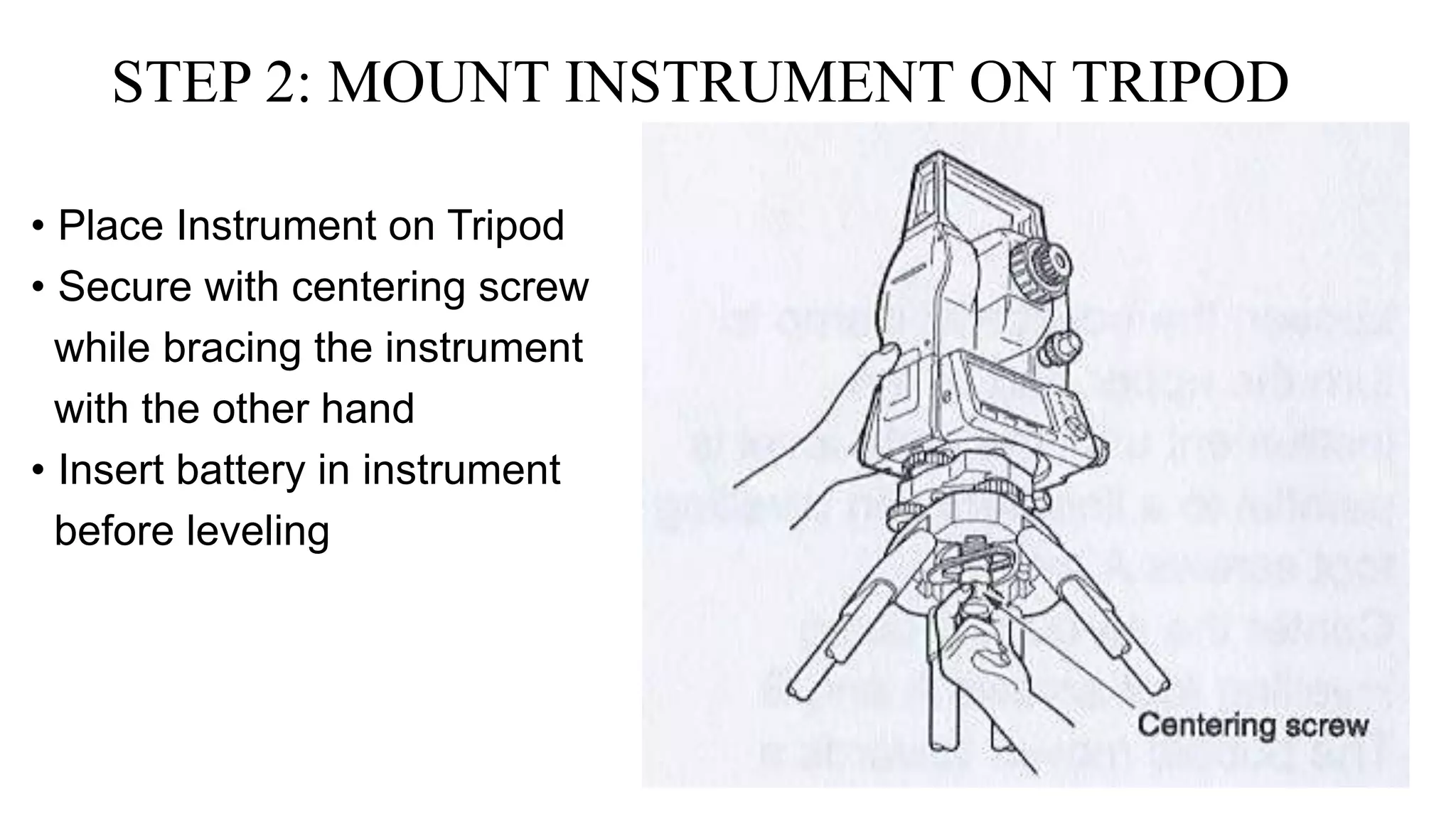 Total station Surveying | PPTX