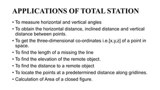 Total station Surveying | PPTX