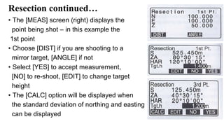Total station Surveying | PPTX