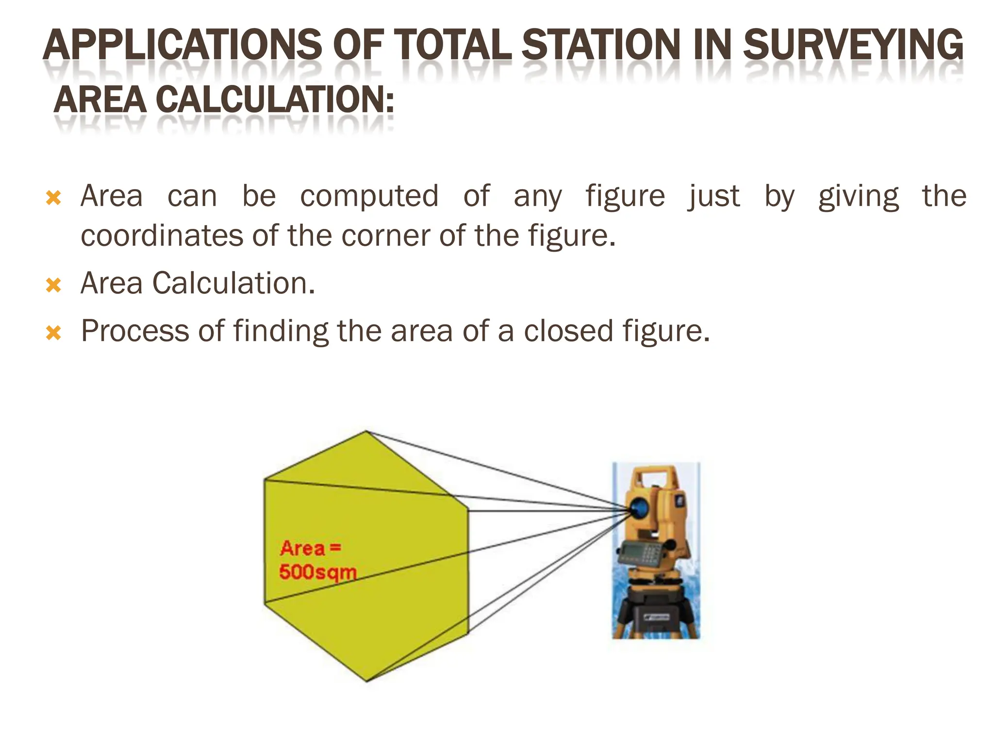 Total station surveying and its application | PDF