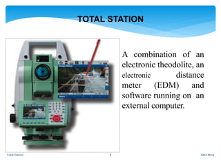 Total station Advanced Surveying Instrument | PPTX