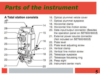 Total station For Btech Engineering Students | PDF