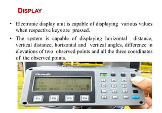 TOTAL STATION btech civil ..........pptx