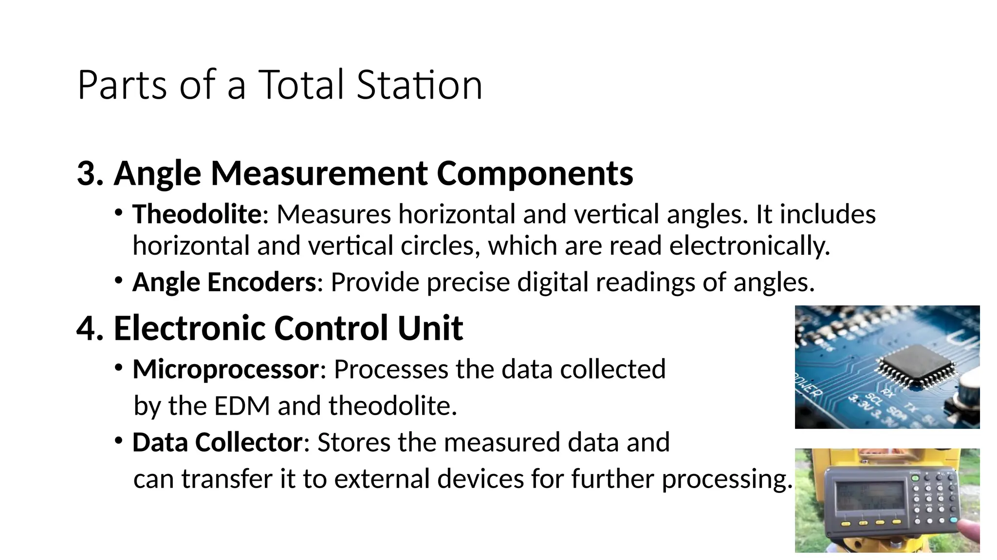 Total Station for Surveying - Components, Principals, Applications and ...