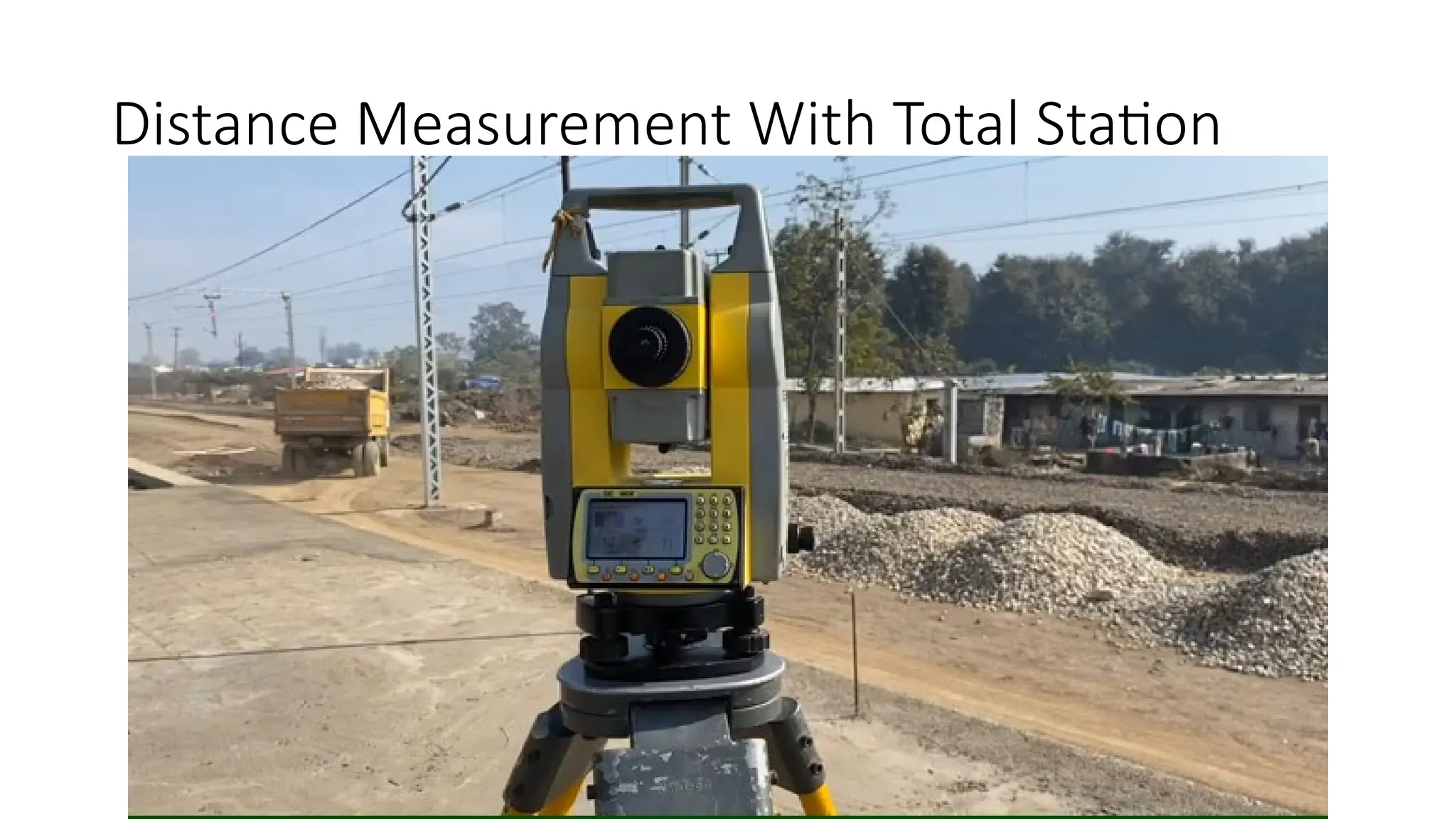 Total Station for Surveying - Components, Principals, Applications and ...