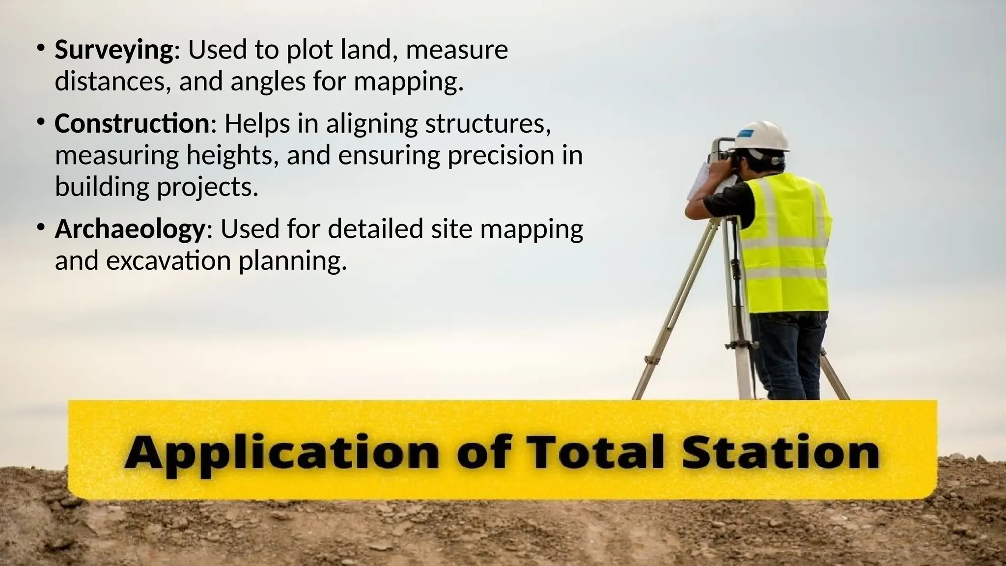 Total Station for Surveying - Components, Principals, Applications and ...