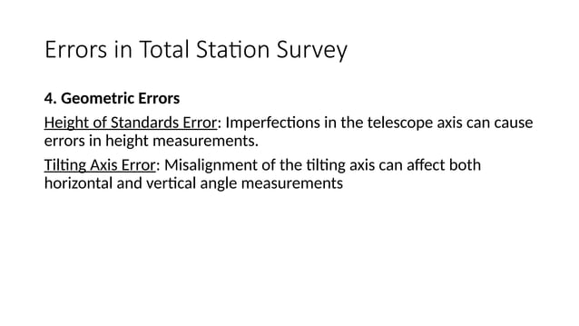 Total Station for Surveying - Components, Principals, Applications and Working | PPTX