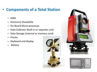 Total Station - Uses, Application, Mechanism, Advantages and more | PDF