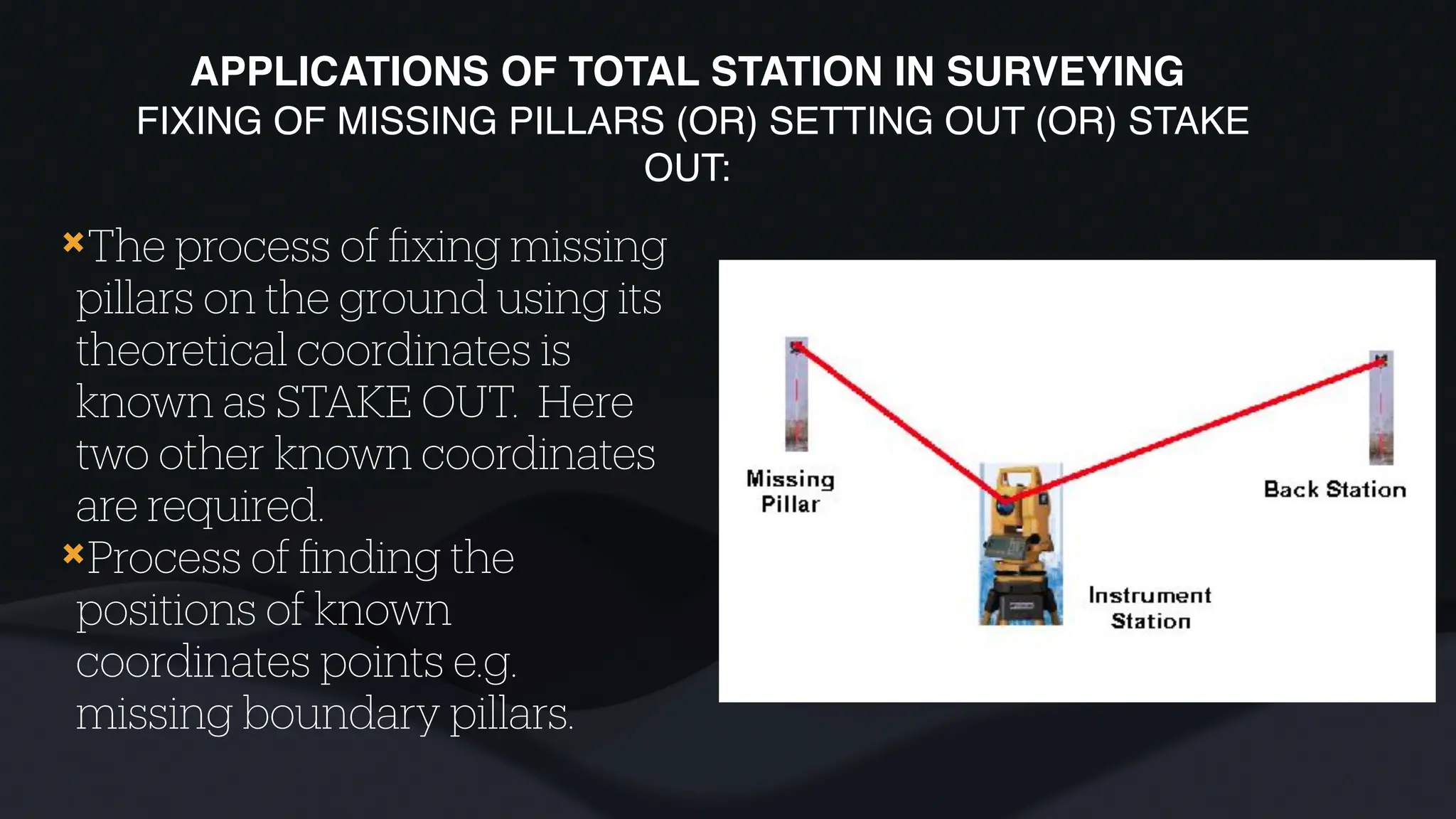 Total station , site survey ,surveying a site | PDF
