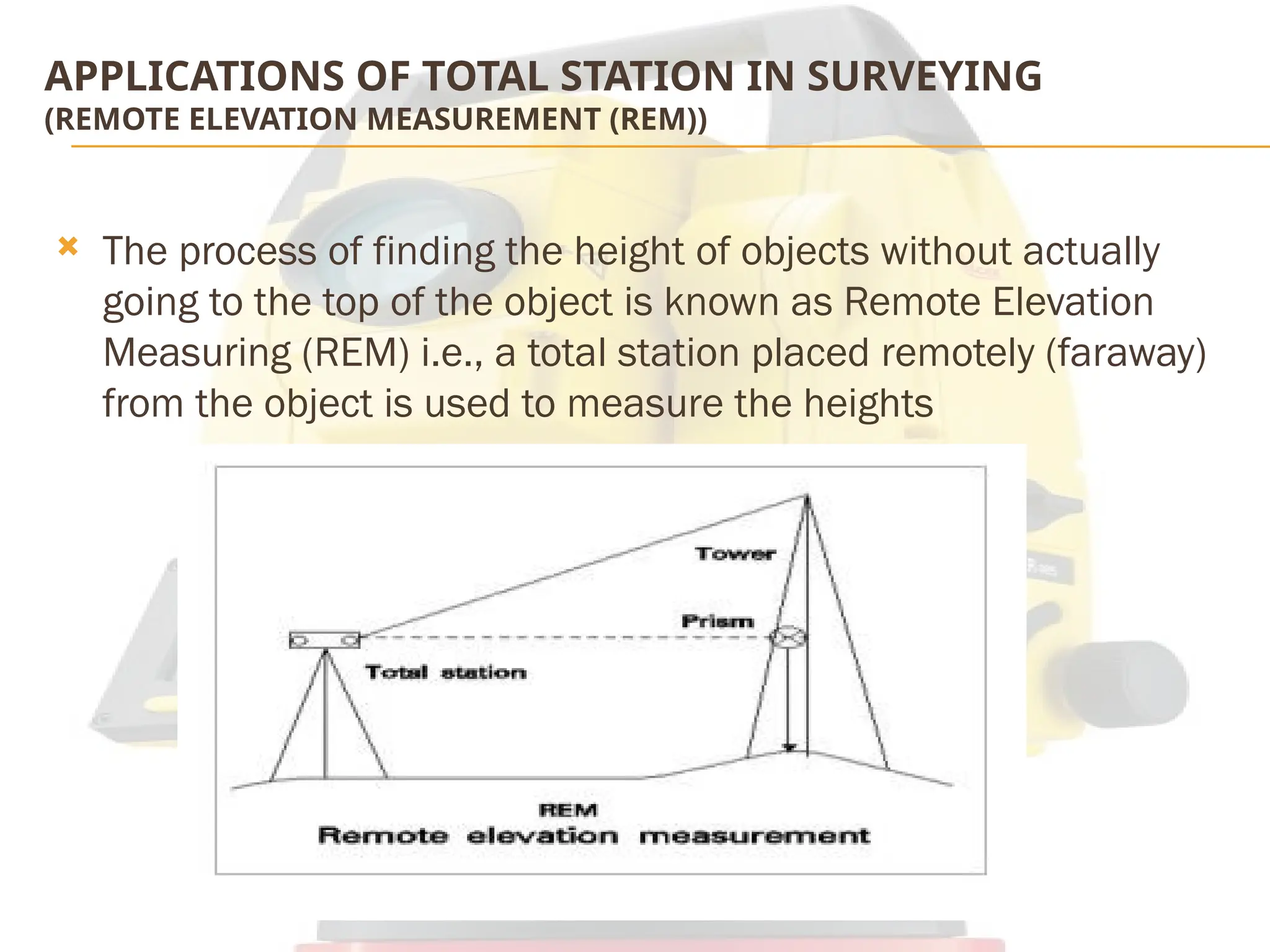 basics of total station and it's applications | PPTX
