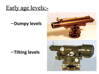 Total station, digital self leveling levels, | PPT