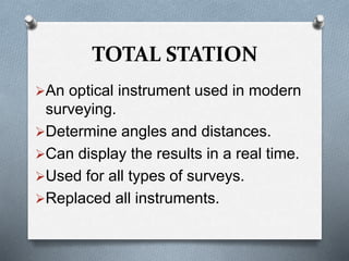 Total Station & GPS | PPTX