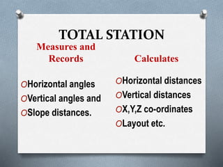Total Station & GPS | PPTX