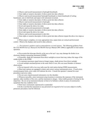 Total Station Topographic Survey | PDF