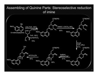 Total synthesis of quinine Historical Perspective | PDF