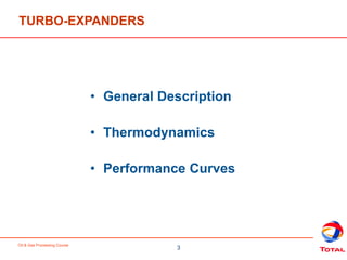 Total_turbo expander - gas turbines Training Course | PDF
