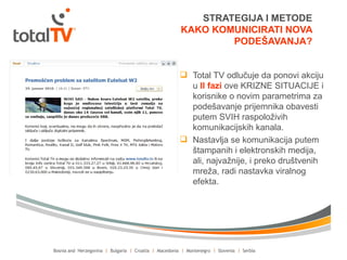 Total TV, krizna komunikacija - kvar satelita | PPS