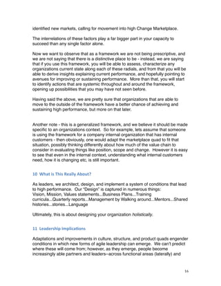 Total Value Framework: An Integral, Holistic Approach to Organizational ...