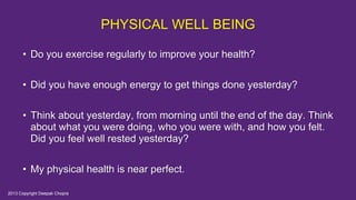 Total Well being | PPTX