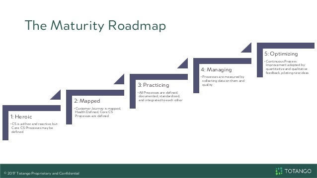 Roadmapping Customer Success Maturity