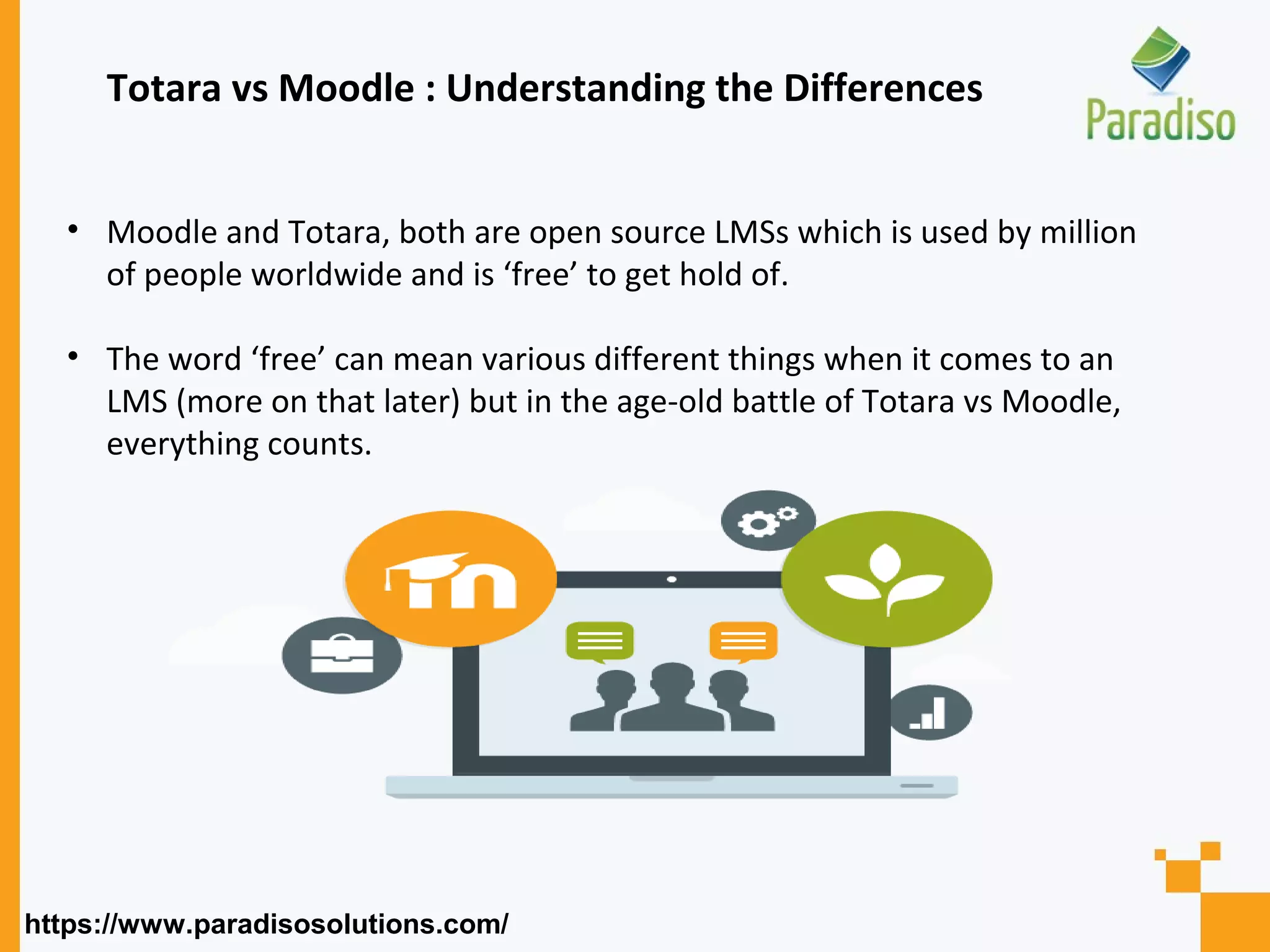 Totara vs moodle | PPT
