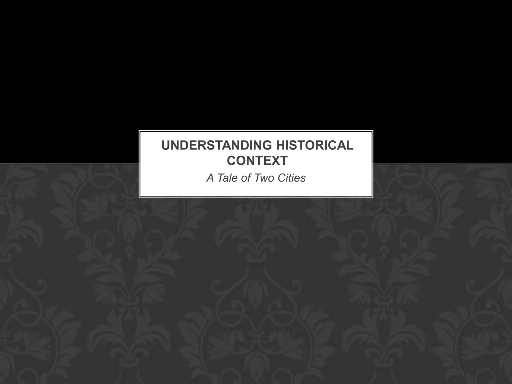 Understanding Historical Context | PPTX