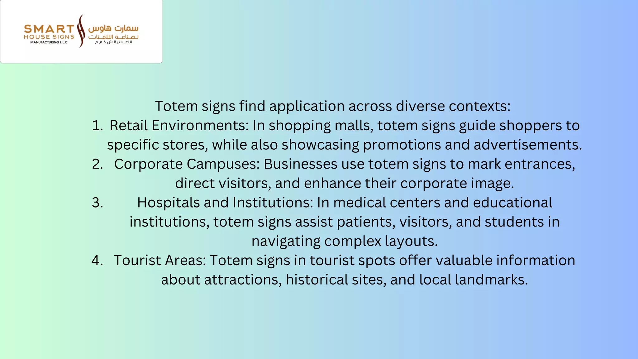 Totem Signs | PPT