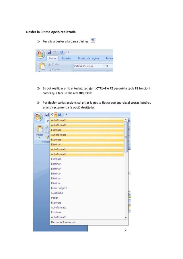Totes funcions word | DOCX