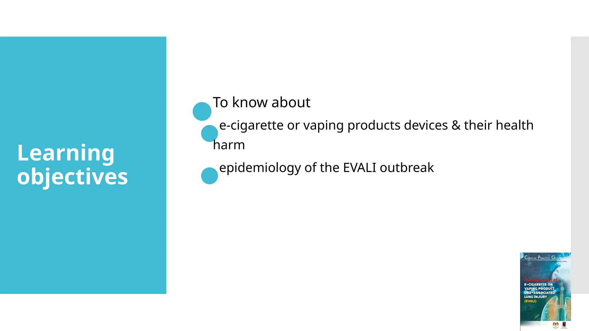ToT EVALI Introduction presentation of patient acute lung injury | PPTX