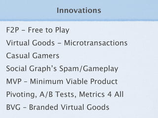 Social Games (a little introduction) | PPT