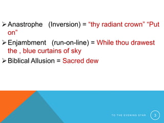 Arthigan (TO THE EVENING STAR) | PPTX