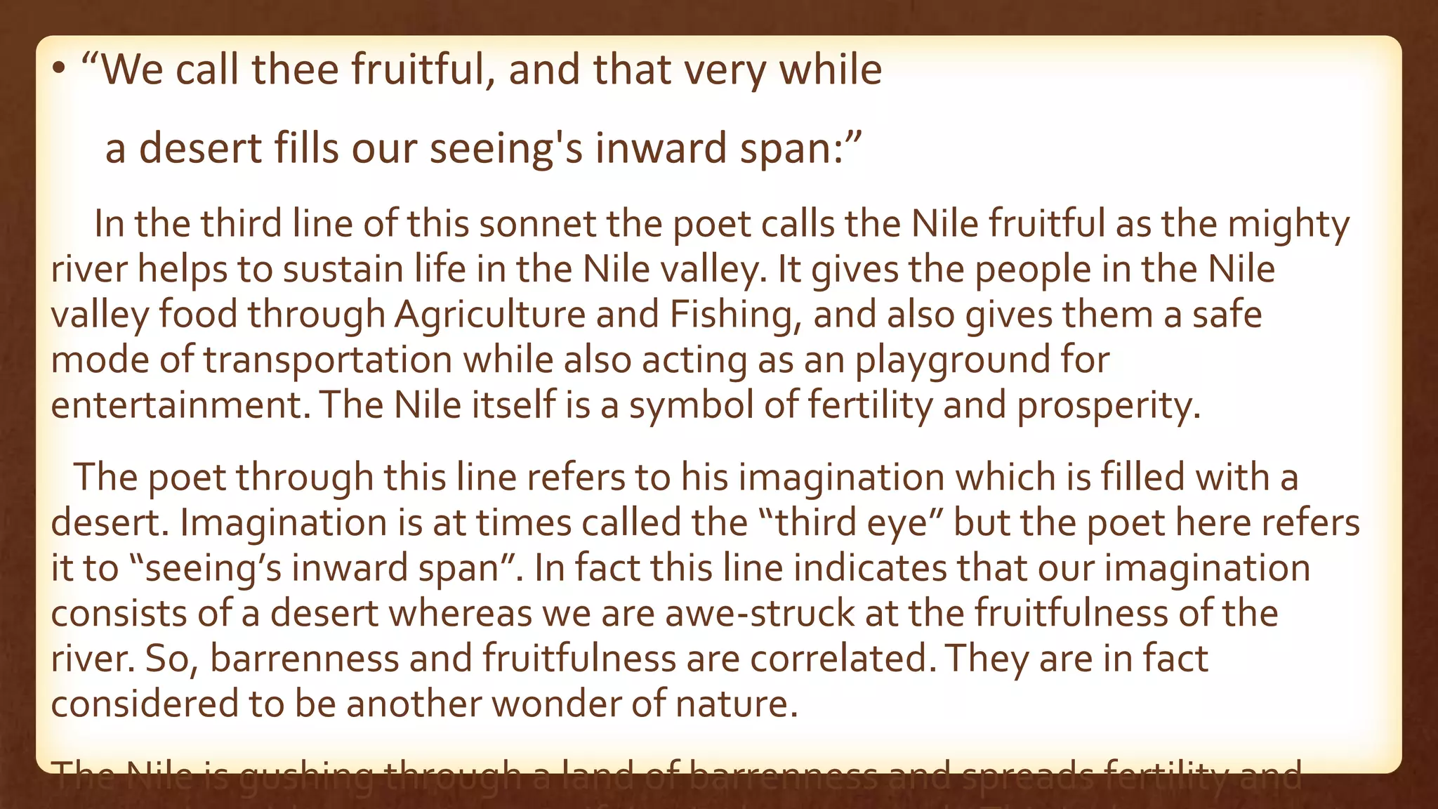 To the nile ppt | PPTX