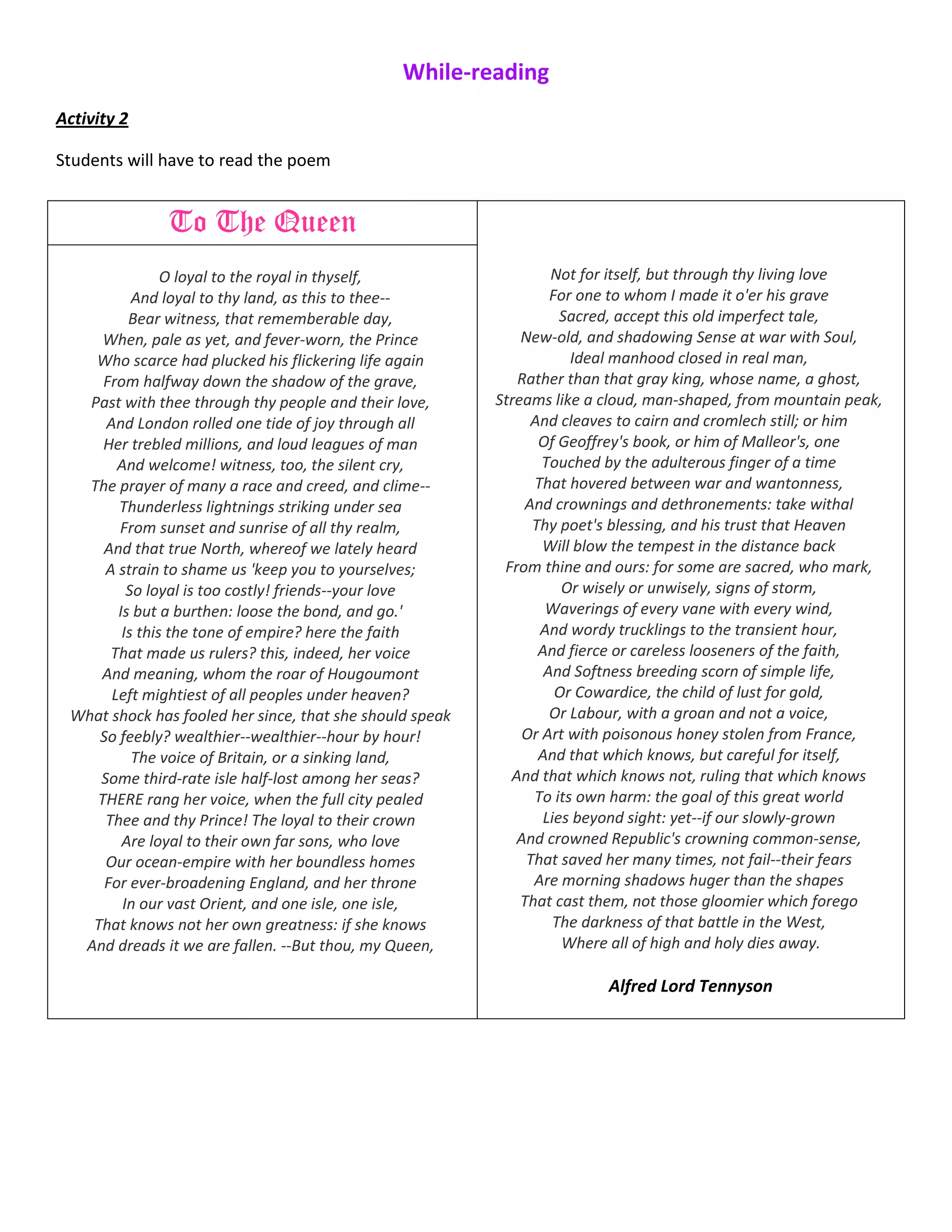 To the queen poem 2 (1) | DOCX