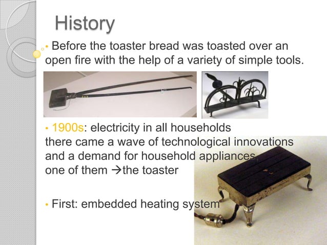 Technology of a Toaster _ history | PPTX