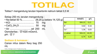Totilac Larutan Hipertonik Natrium Laktat.pptx