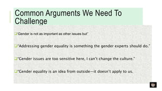 Gender Responsive Training :TOT LASPNET.pptx